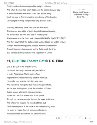 The Well-known T.S. Eliot's Cat Poems.pdf