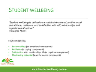 The wellbeing classroom | PPTX