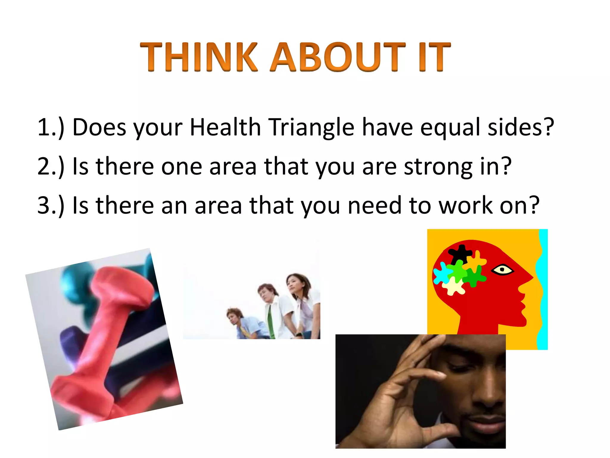 The Wellness Triangle | PPTX