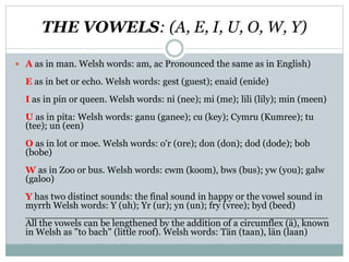 The welsh | PPTX
