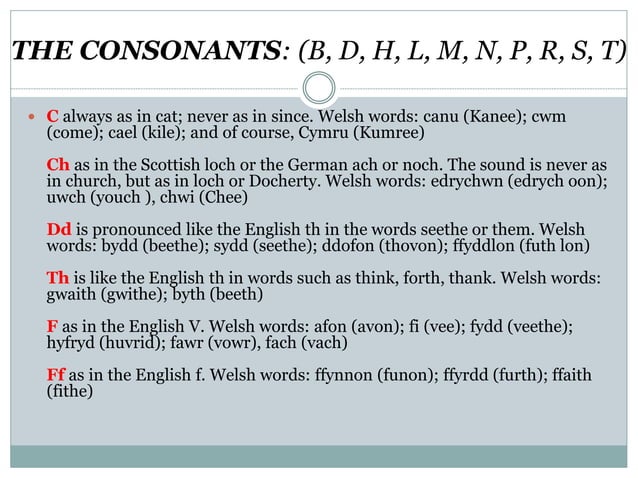 The welsh | PPT