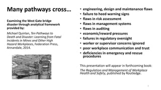 The west gate bridge collapse lessons for workplace safety sarah ...