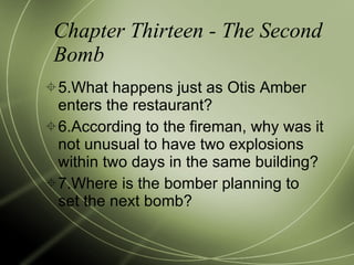 The Westing Game Chapter Questions | PPT