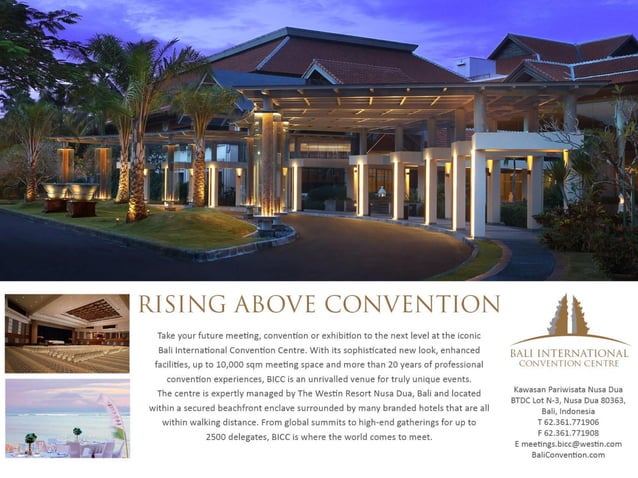 The Westin Resort Nusa Dua Bali PPT - UPDATED (1).pdf | Spas | Travel Type