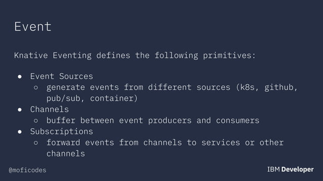 The what, why and how of knative | PPT