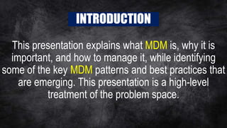 The what, why, and how of master data management | PDF | Databases ...