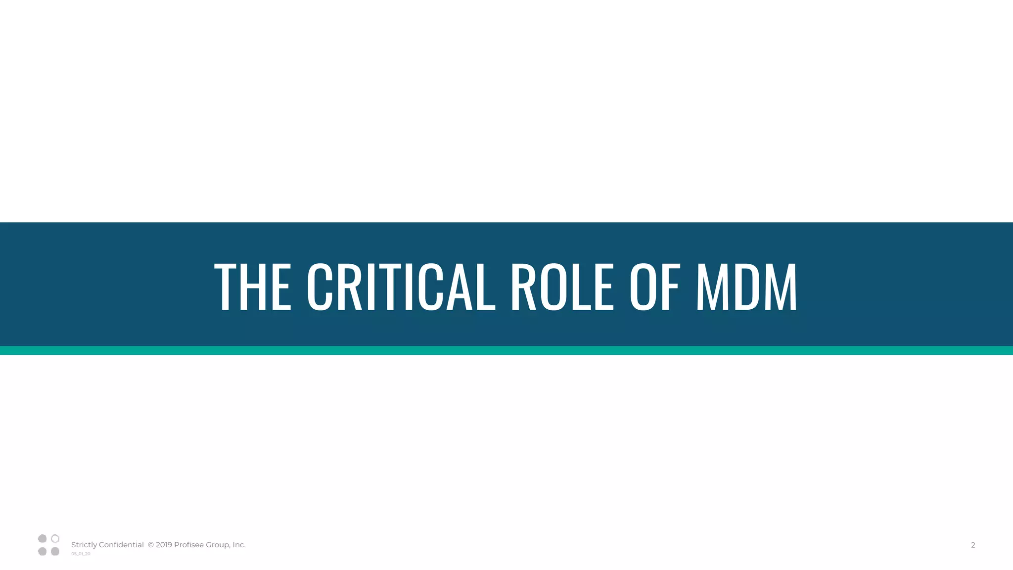 The, What, Why, & How of MDM in Digital Business Transformation ...