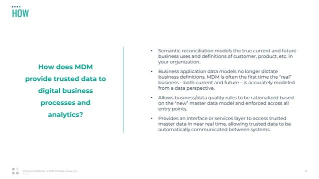 The, What, Why, & How of MDM in Digital Business Transformation Slideshare | PPTX | Databases ...