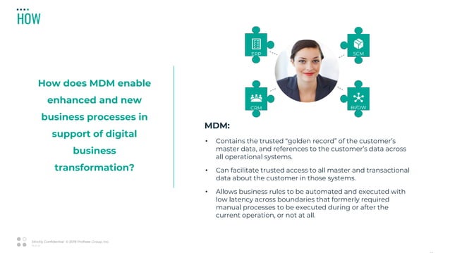 The, What, Why, & How of MDM in Digital Business Transformation Slideshare | PPTX | Databases ...