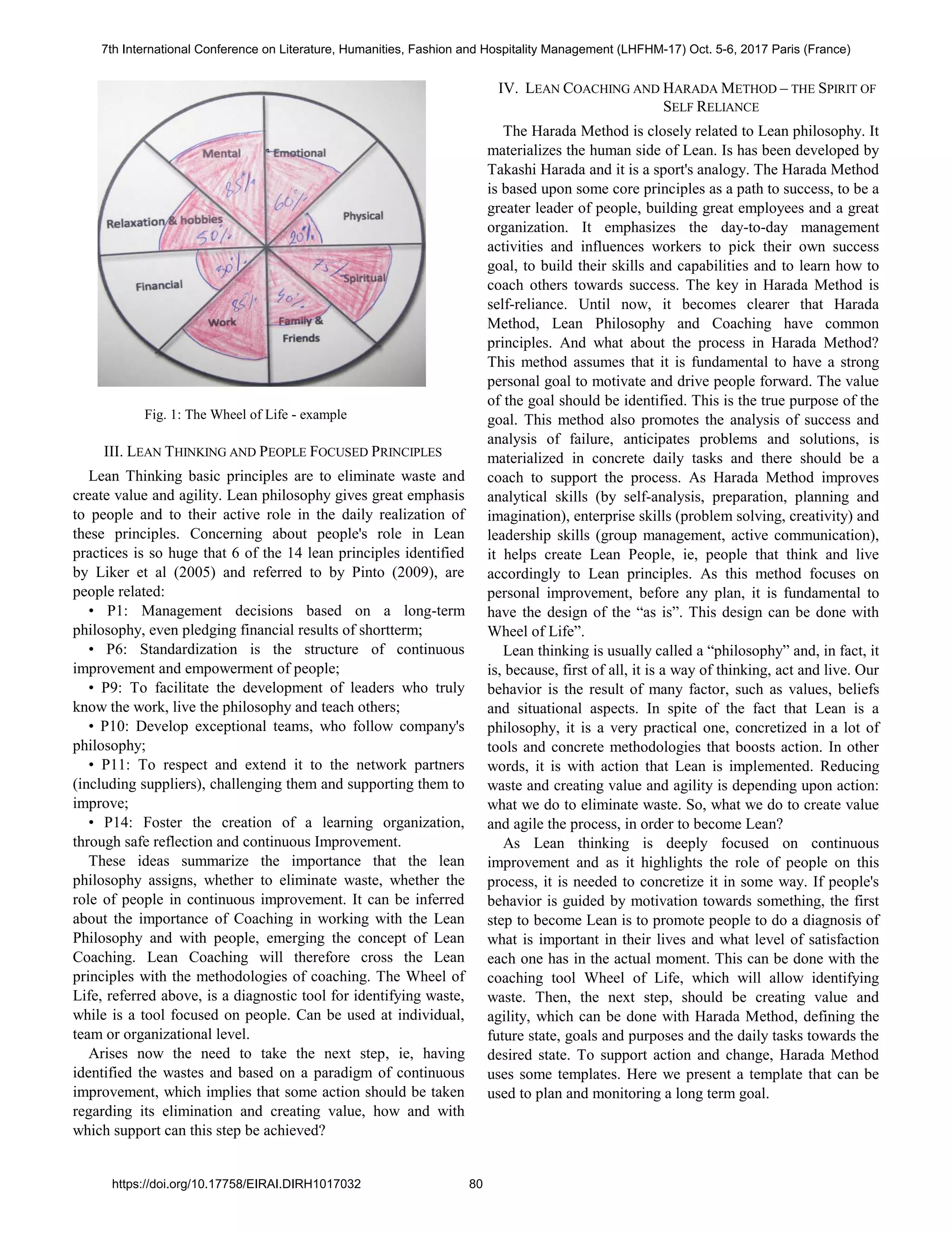 The Wheel of Life and the Harada Method | PDF