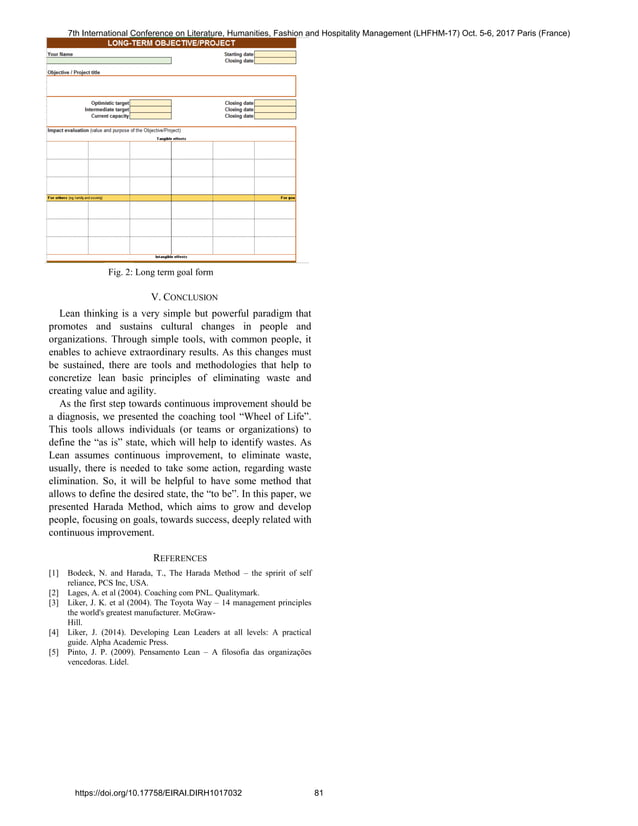 The Wheel of Life and the Harada Method | PDF