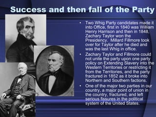 The Whig Party and its Breakdown | PPT