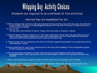 The Whipping Boy | PPT