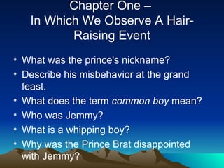 The Whipping Boy | PPT