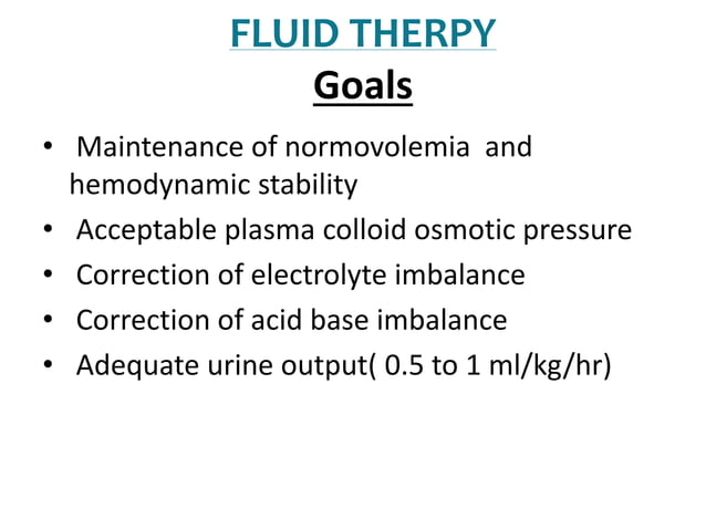 Intravenous fluid therapy .ppt for medicine and nursing students | PPT ...