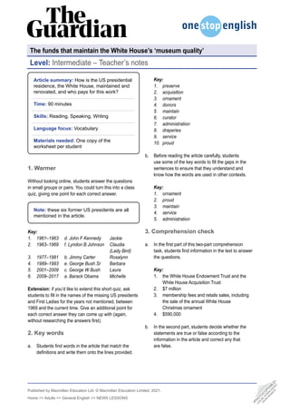 The White House - Intermediate Article .pdf