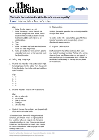 The White House - Intermediate Article .pdf