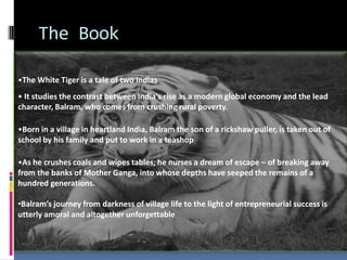 The White Tiger Review | PPTX
