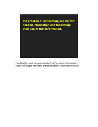 The Whole Is Greater Than Its Parts: How Quality Reference Service and ...