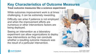The Who, What, and How of Health Outcome Measures | PPTX