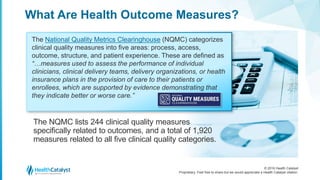 The Who, What, and How of Health Outcome Measures | PPTX