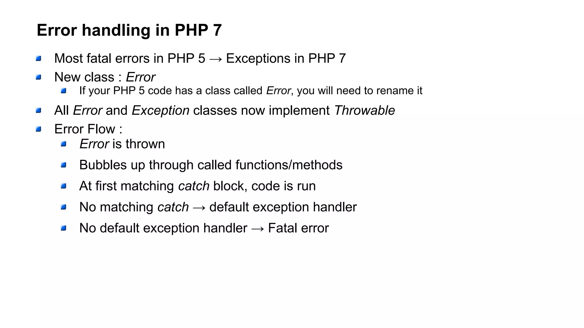 The why and how of moving to php 7 | PPT