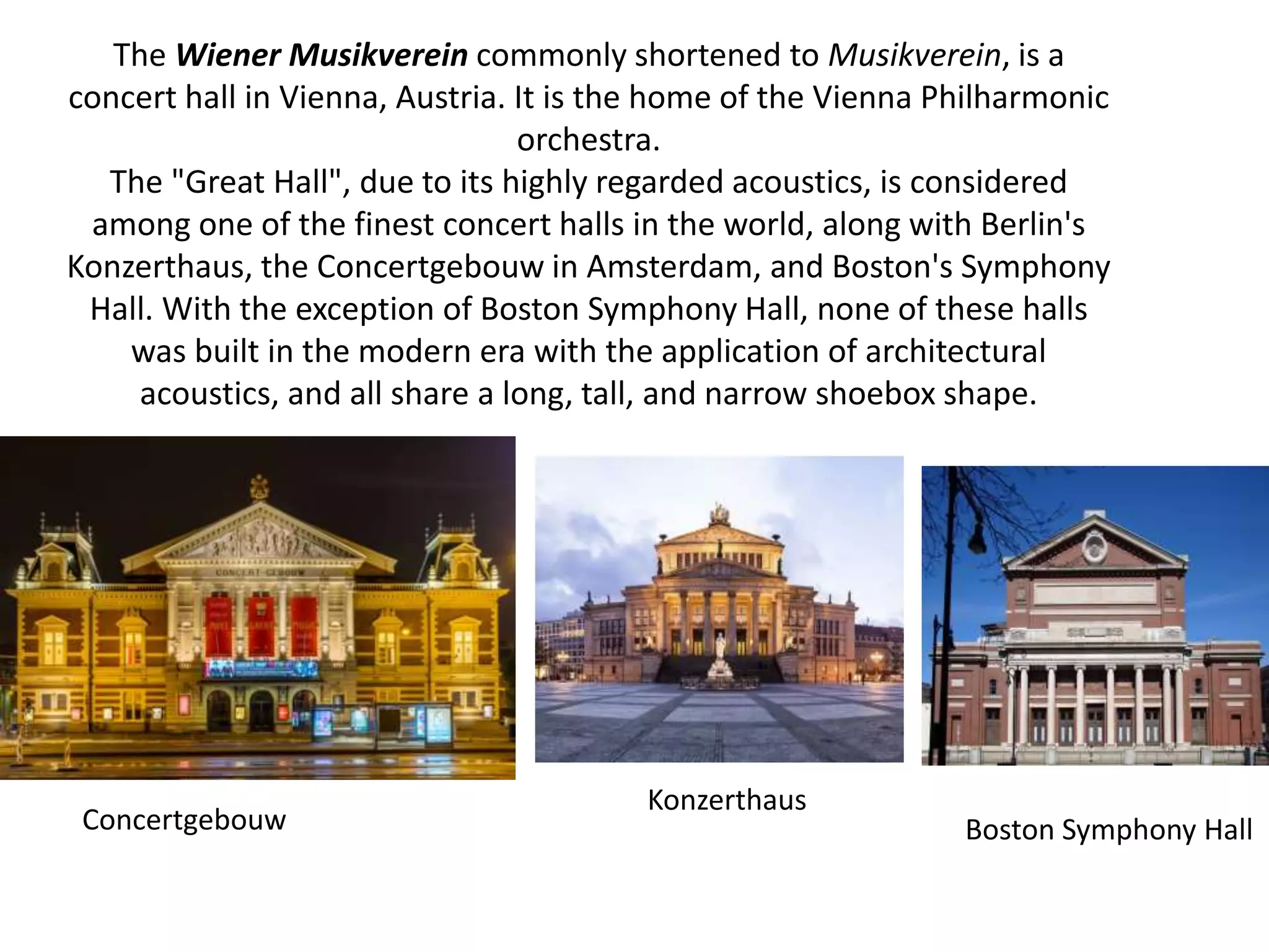The Wiener Musikverein | PPTX