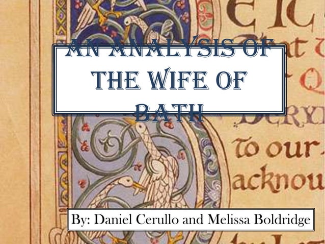 The Wife Of Bath | PPTX