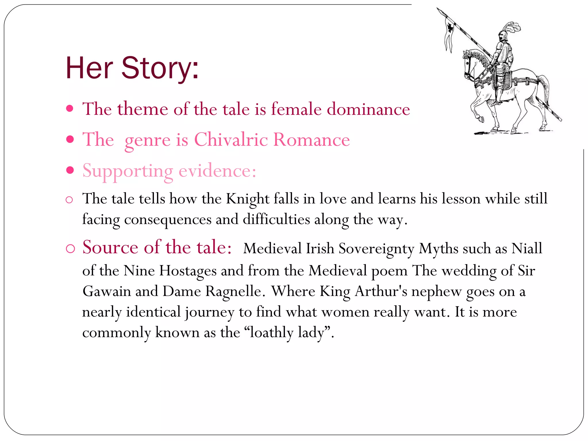 The Wife Of Baths Tale | PPT