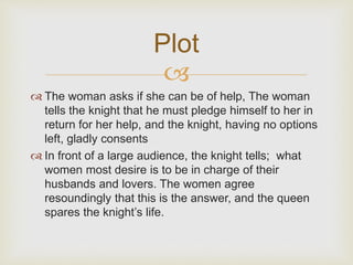 The wife of bath's tale expo | PPT