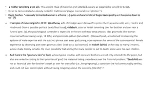 The wife's lament& wulf and eadwacer | PPTX | Poetry | Books and Literature