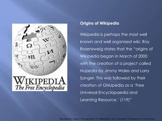 The Wiki and the Wikipedia: A Comparative Study | PPTX