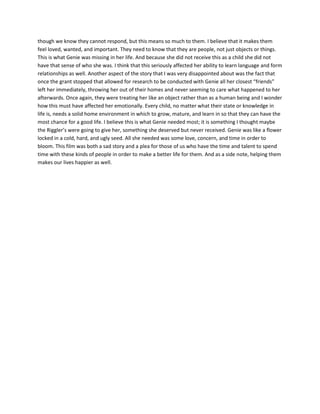 The wild child | DOCX