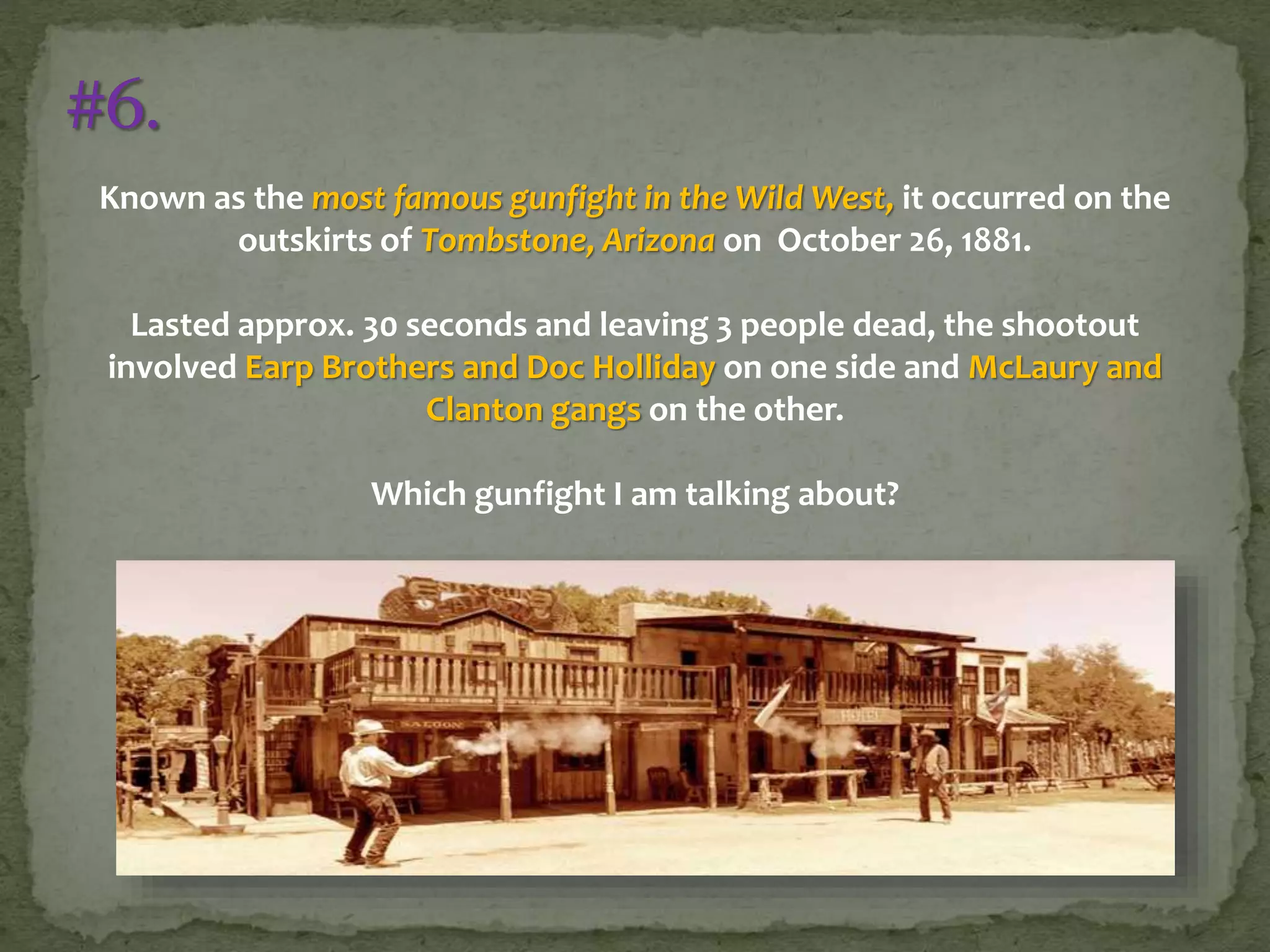 The Wild West Quiz | PPSX