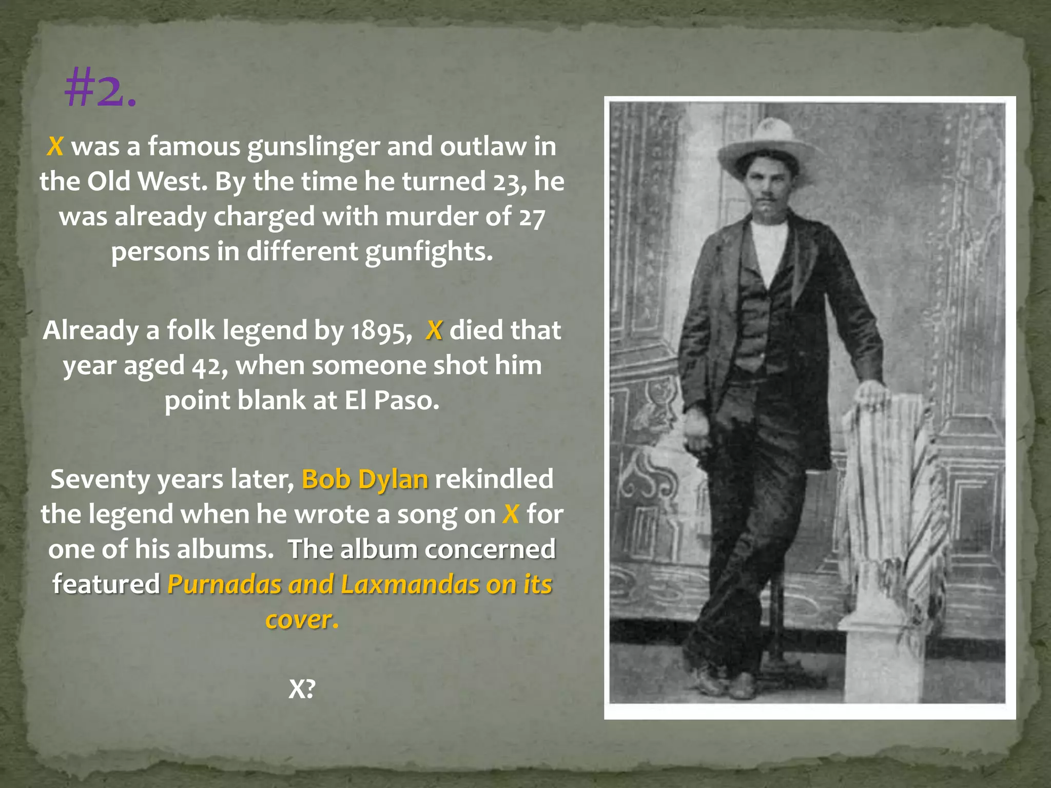 The Wild West Quiz | PPSX