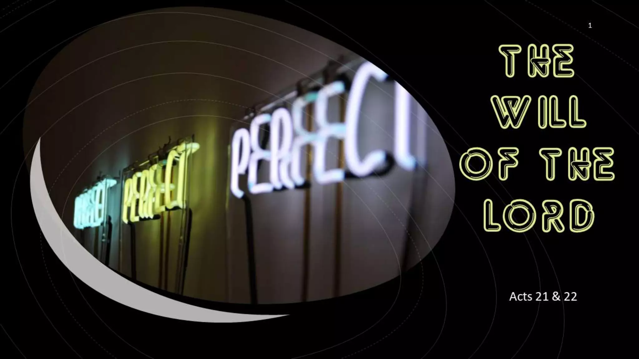 The will of the lord | PPTX