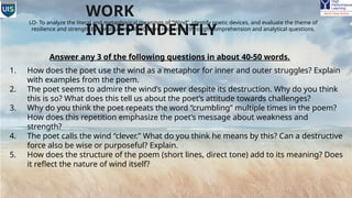 THE WIND - english ncert poem on a force .pptx