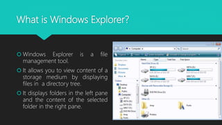 The windows hierarchy | PPTX