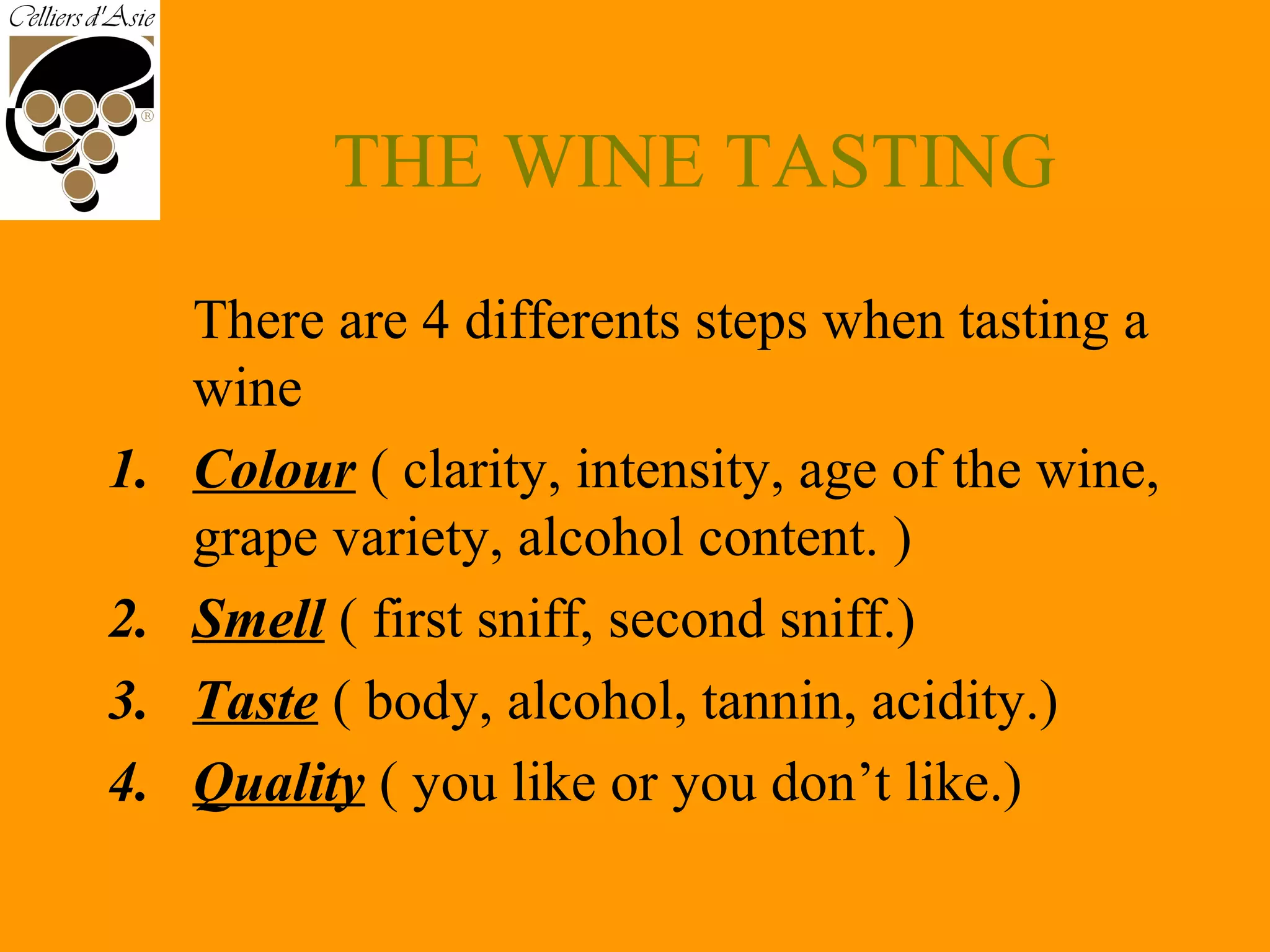 The wine making process | PPT