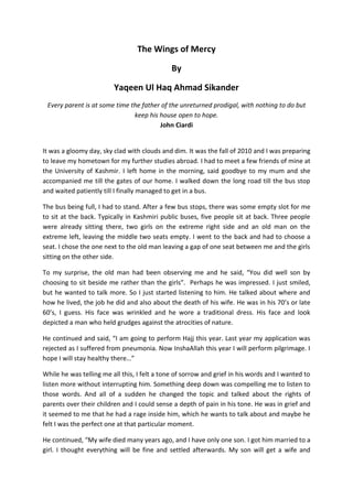 The Wings of Mercy | PDF