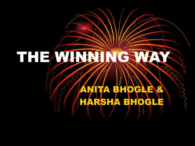 The winning way | PPT
