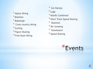 The winter olympics | PPTX