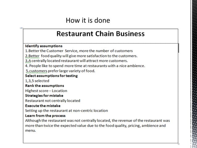 The wisdom of deliberate mistakes | PPT | Free Download
