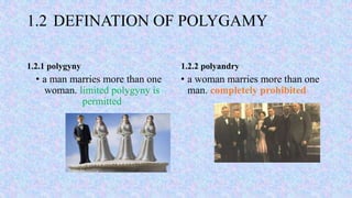 The wisdom of polygamy legislation in Islam & | PPTX