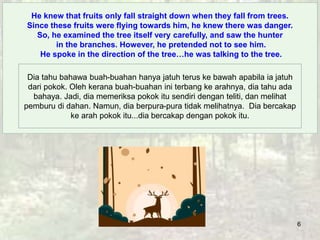 The Wise Antelope and The Hunter ~ A Moral Story (Eng. & Malay).pptx