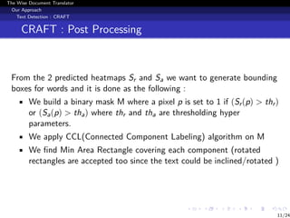 The wise doc_trans presentation | PDF