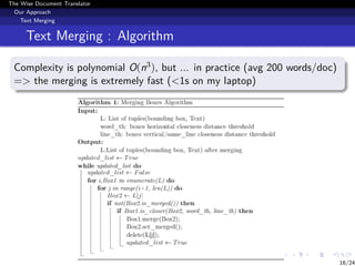 The wise doc_trans presentation | PDF