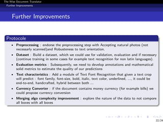 The wise doc_trans presentation | PDF