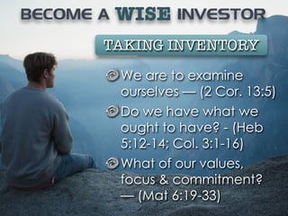 “How To Become A Wise Investor | PDF