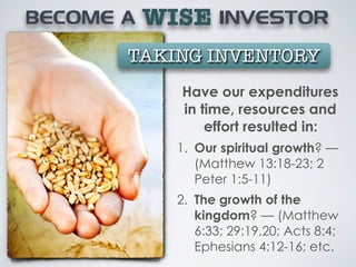“How To Become A Wise Investor | PDF